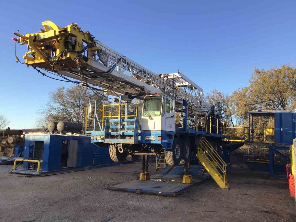 2= 2007 GEFCO SPEEDSTAR 185K Drill Rig - OILTIZER